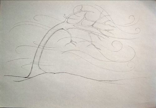 Tips on How to Draw Effect of Wind with Wooden Pencil